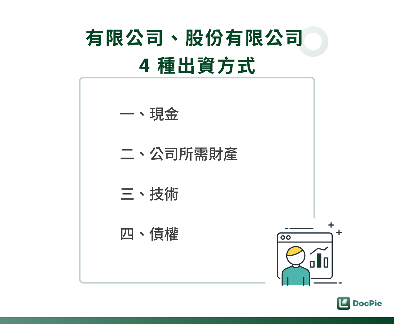 創業不踩雷！輕鬆搞懂公司型態怎麼選和出資投入方式！｜Lawsnote DocPie 法律知識文章